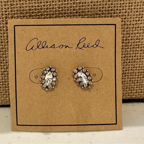 Allison Reed | Jewelry | Nwt Allison Reed Earrings Antique Gold Tone ...